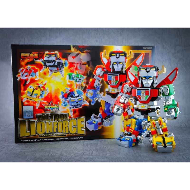 หุ่นเหล็ก โกไลอ้อน โวลทรอน ES Gokin Golion / Voltron Lion Force by ...