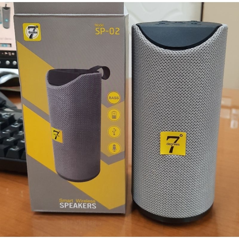 ลำโพงบลูทูธ 7Degrees Model SP-02 Smart Wireless SPEAKERS | Shopee Thailand