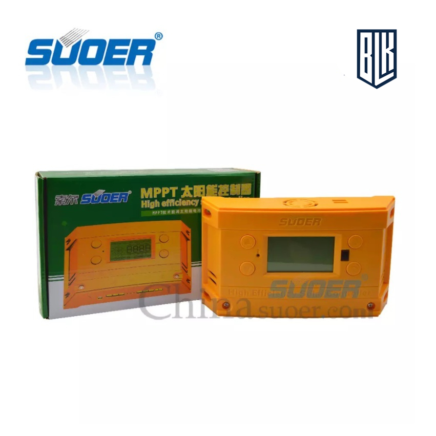 Suoer MPPT ST-H1230 Charge Controller 30A 12V/24V Solar System Battery Charge Controller 30A ST ...