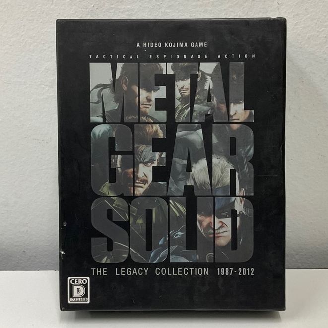 แผ่นแท้ [PS3] Metal Gear Solid: The Legacy Collection (Japan) (VT068-J1 ...
