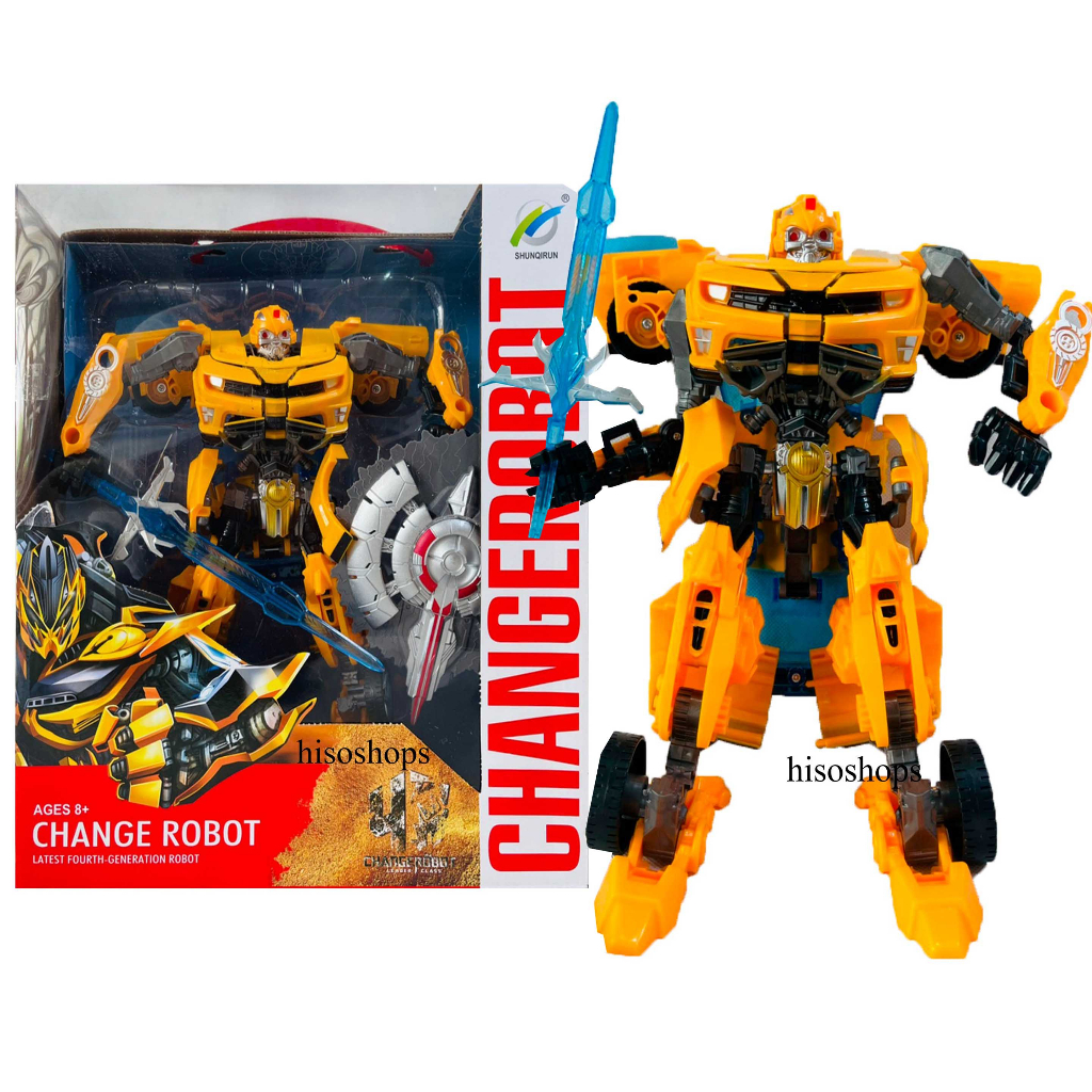 CHANGE ROBOT Tranformer หุ่นยนต์แปลงร่างเป็นรถ ทรานฟอเมอร์ Bumblebee ...
