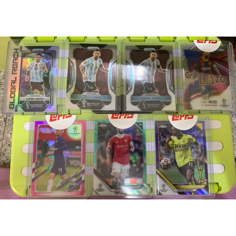 Messi (Prizm), Messi, Mount, Bruno, Jude (Chrome) | Shopee Thailand