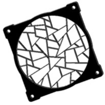 Fan case cover & Fan guard grille 120mm. | Shopee Thailand