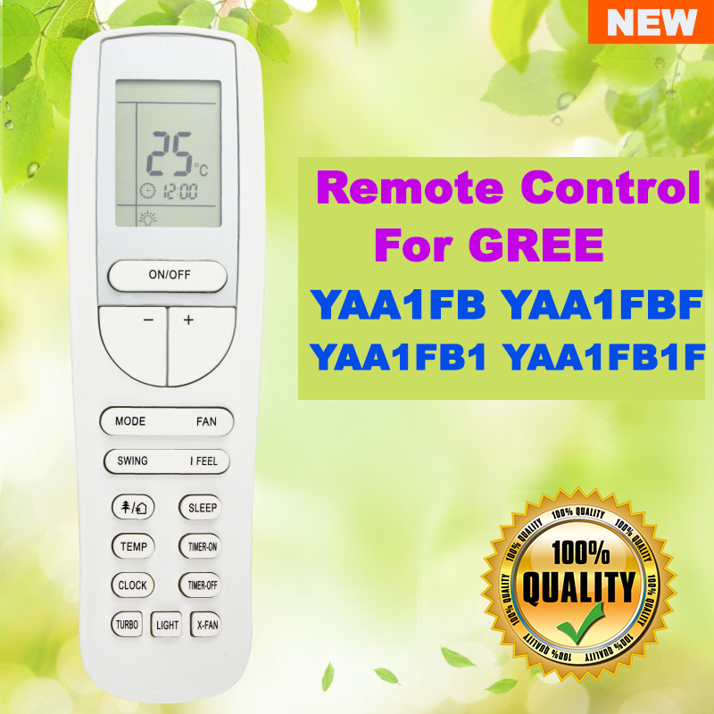 รีโมทแอร์ GREE YAA1FB สำหรับทดแทนรีโมทเก่า ใช้ได้กับ Remote Air model ...