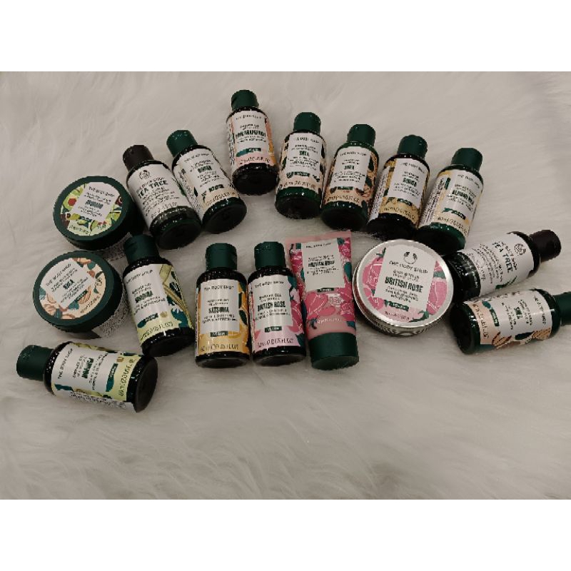 The body shop travel size สินค้าขนาดทดลอง ขนาดพกพาเดินทาง | Shopee Thailand