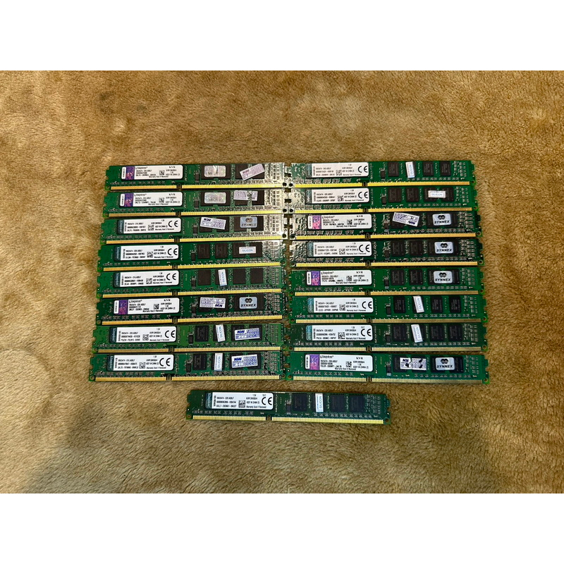 4GB (4GBx1 , 8 chips) DDR3 1333MHz RAM (หน่วยความจำ) KINGSTON VALUE RAM ...