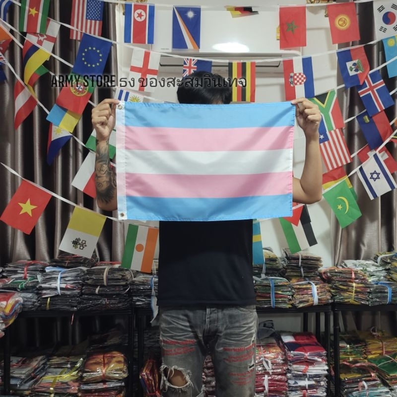 ส่งฟรี!!> ธง LGBT Flag 9 แบบ 4 ขนาด LGBTQ Pride 4 Size พร้อมส่งร้านคน ...