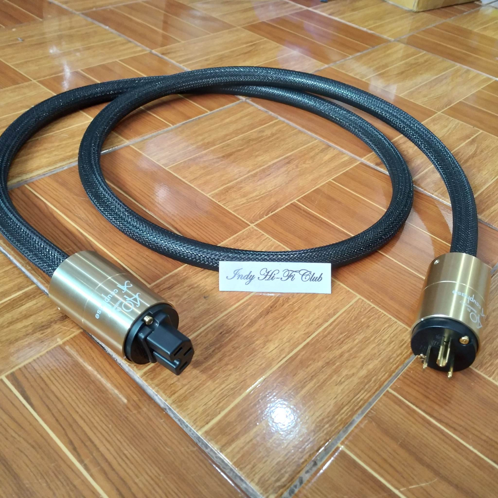 *สายไฟ Monster Cable PowerLine 400 มีชิลด์ถักหุ้มตลอดเส้น หัวท้าย ...