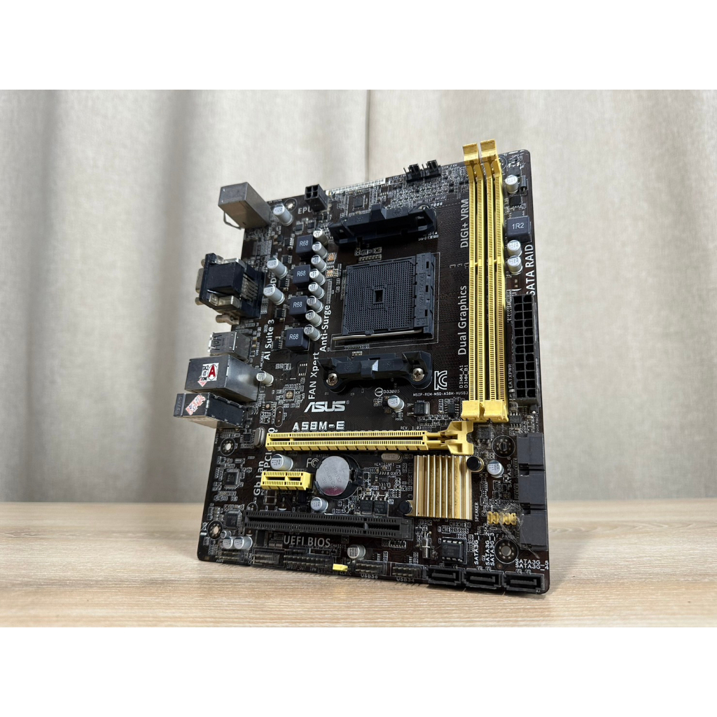 เมนบอร์ด(mainboard) ASUS A58 series a58m E / a58m F / A58M A ( socket ...