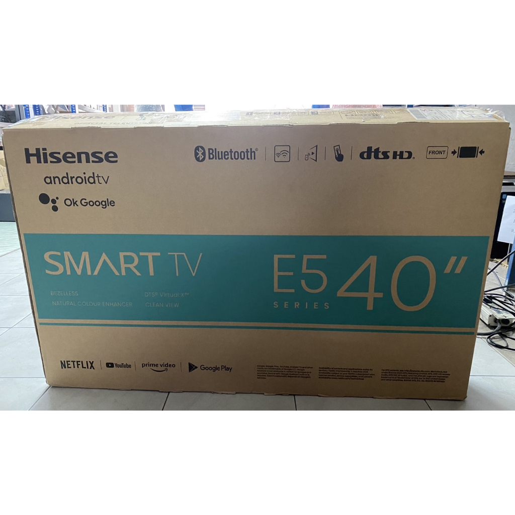 🎉 Hisense 40 นิ้ว Android TV FHD รุ่น 40A4200G / 40E5G | Full HD ...