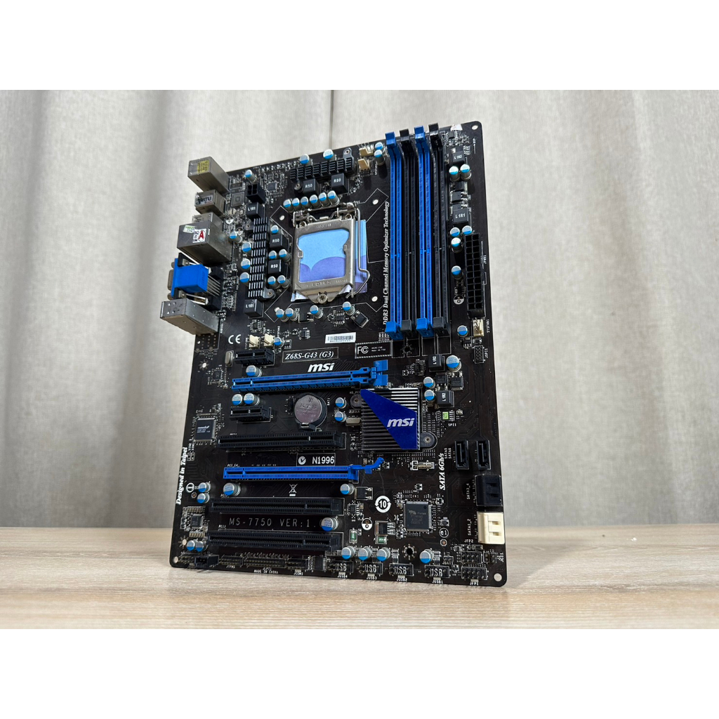 เมนบอร์ด (mainboard) MSI Z68-G43 (G3) (socket 1155) | Shopee Thailand