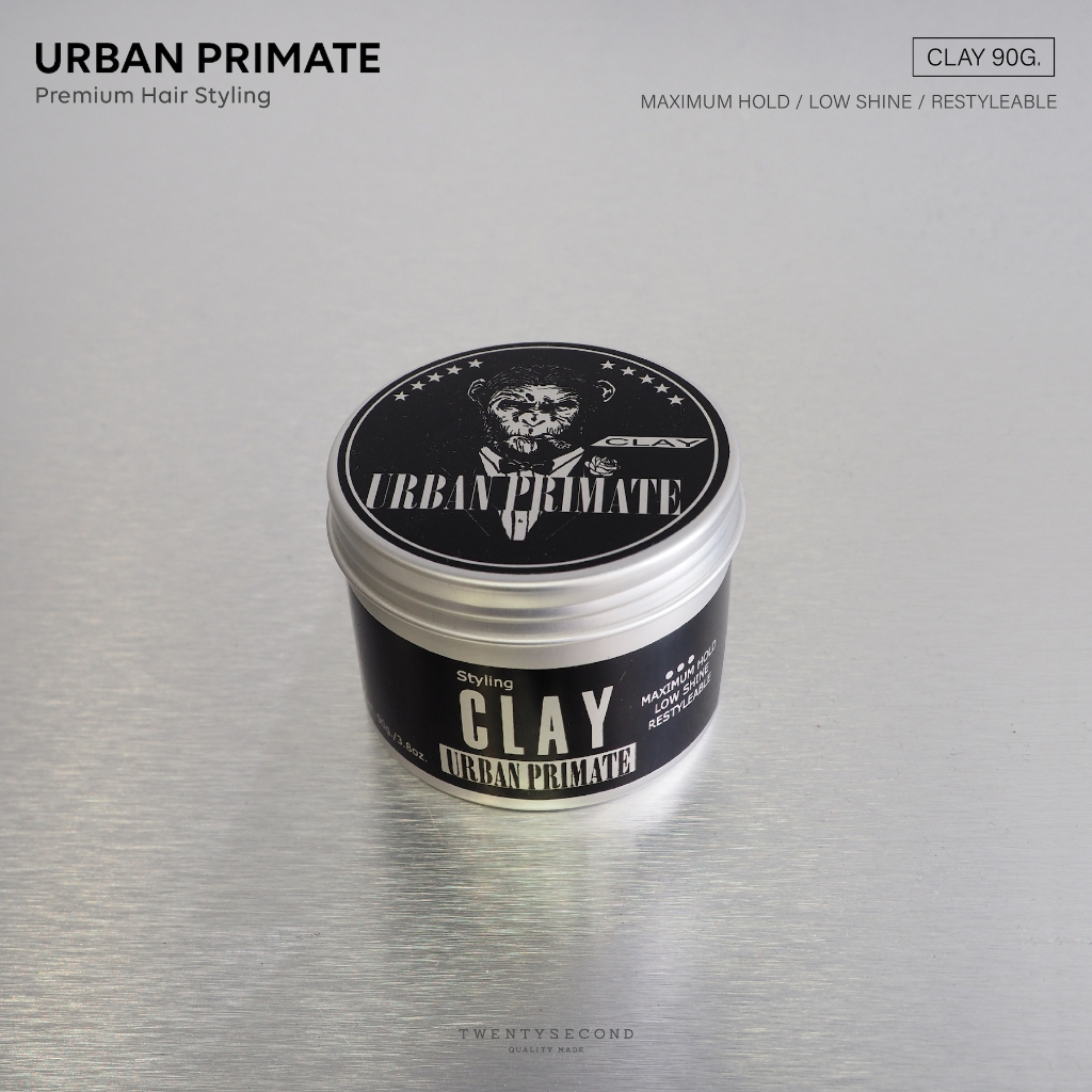 TWENTYSECOND ผลิตภัณฑ์จัดแต่งทรงผม Pomade (Wax based) แบรนด์ Urban Primate - Clay พลังจัดทรงสูง ...