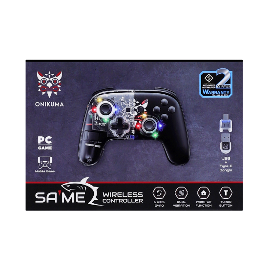 WIRELESS JOYSTICK (จอยสติ๊กไร้สาย) ONIKUMA SA-ME BLACK | Shopee Thailand