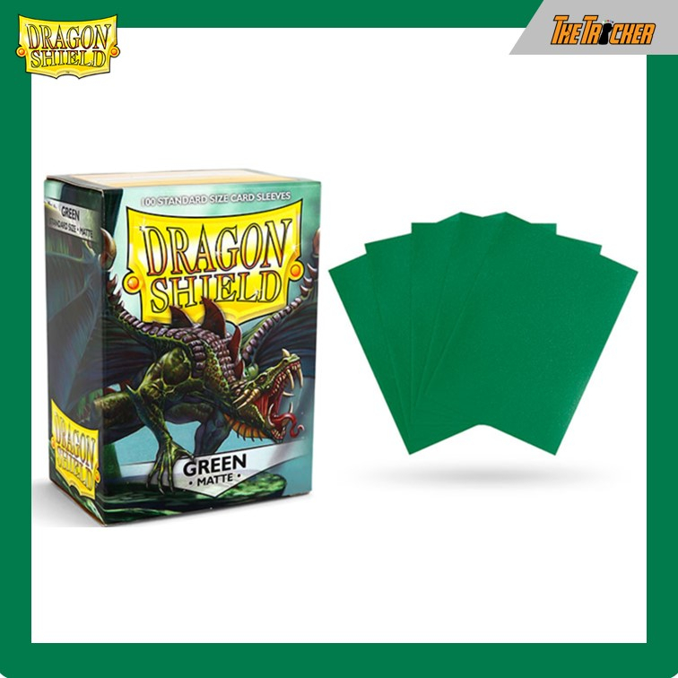 Sleeves Dragon Shield Matte (100CT) Standard Size ของแท้100% | Shopee ...