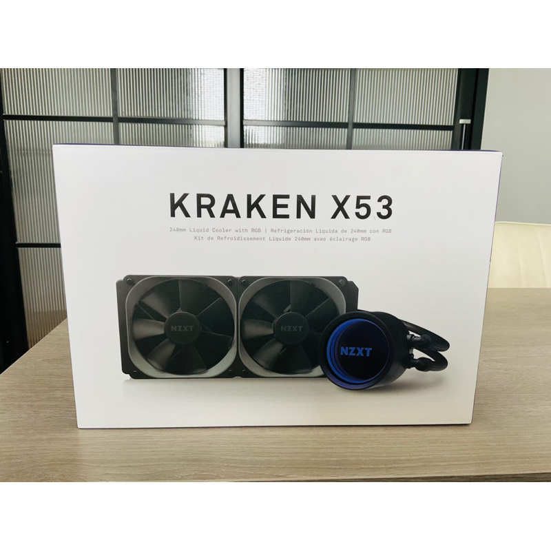 NZXT Kraken X53 Liquid Cooling ประกันเหลือ3ปี | Shopee Thailand