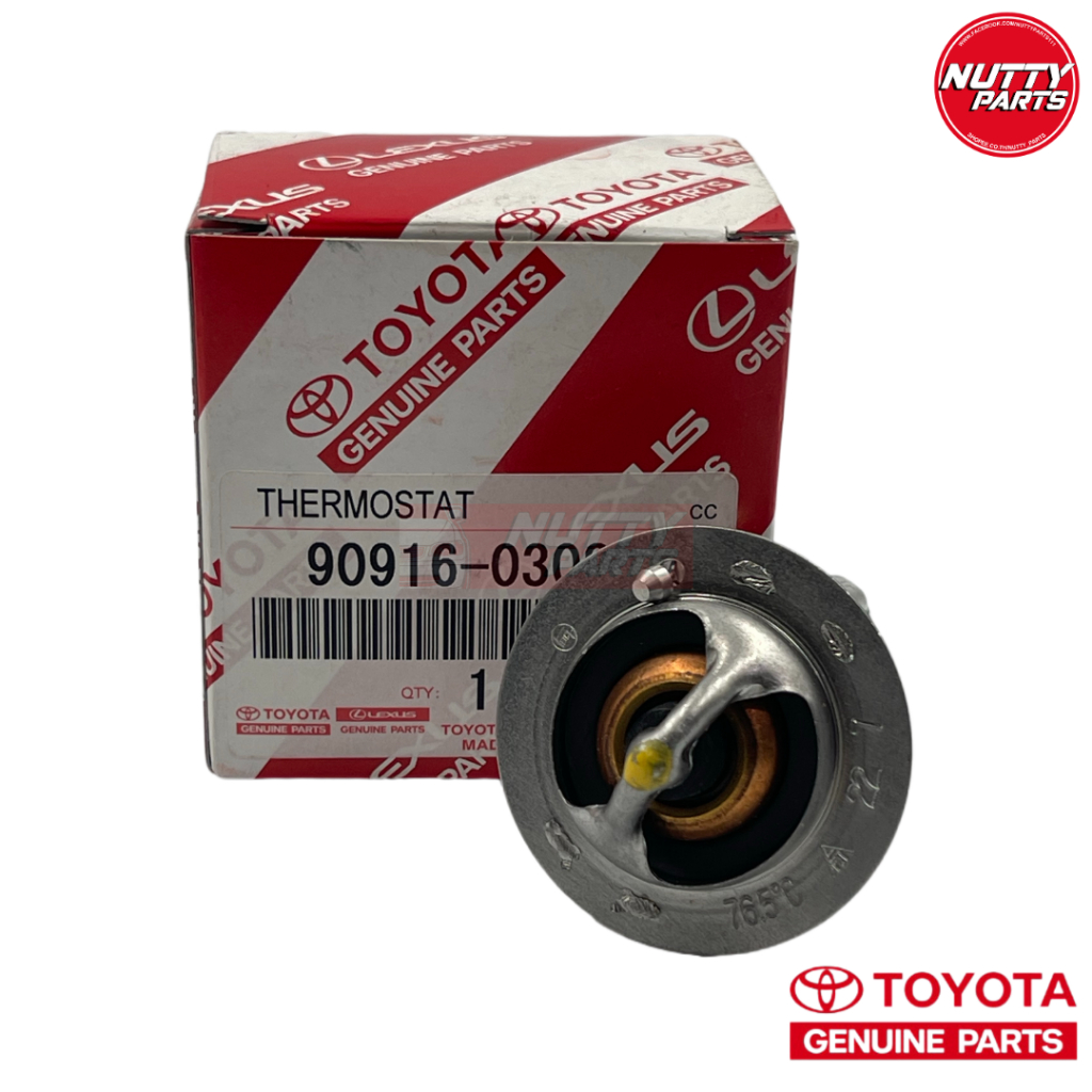 อะไหล่แท้ TOYOTA วาล์วน้ำ 82c 4A-FE 5A-FE 7A-FE 3S-FE AL50 AE101 AE110 ...
