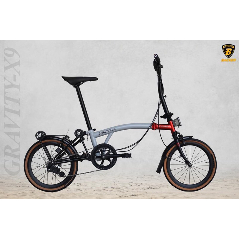 จักรยานพับ Backer Gravity-X9 | Shopee Thailand
