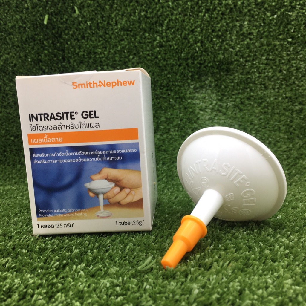 Intrasite Gel เจลสำหรับใส่แผลกดทับ ขนาด 25 กรัม เจลเร่งเนื้อ ใส่แผลสด ...