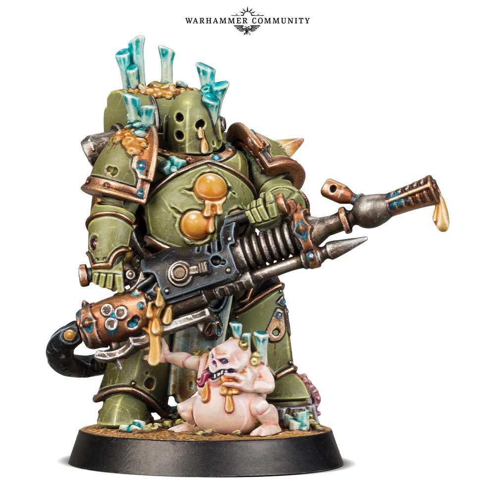 [เลือกตัวได้] Space Marine Heroes 2023 – Death Guard กล่องสุ่ม Blind ...
