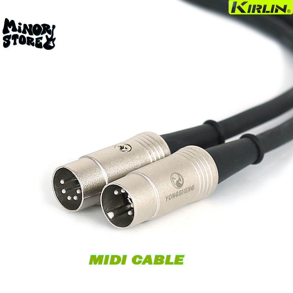 Kirlin สาย MIDI 1 เมตร คุณภาพสูง สาย MIDI 5pin ใช้เชื่อมต่ออุปกรณ์ที่มีช่อง MIDI Cable | Shopee ...
