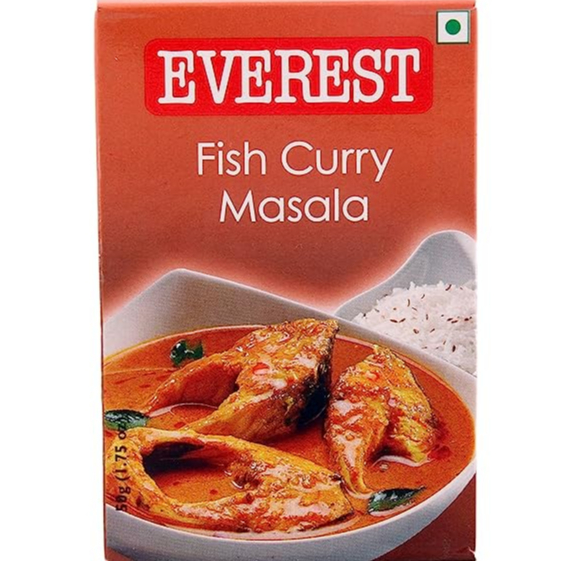 Everest Powder - Fish Curry Masala, 50g | Shopee Thailand