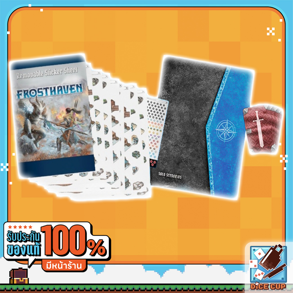[ของแท้] Frosthaven: Solo Scenarios & Frosthaven: Removable Sticker Set ...