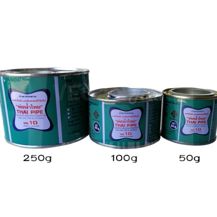 thai pipe กาวทาท่อ PVC ตราท่อน้ำไทย (ขนาด50กรัม - 1,000กรัม) | Shopee ...