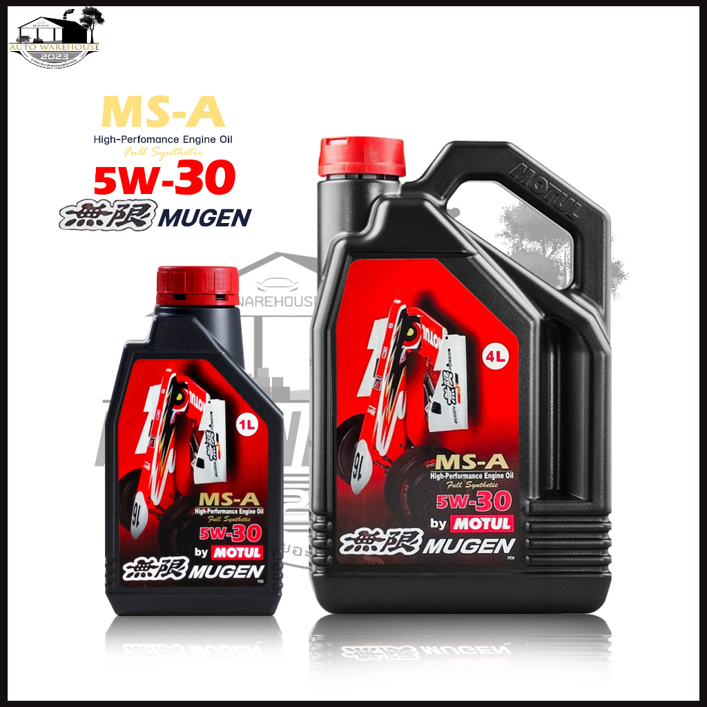 โมตุล Motul MUGEN High Performance MS-A 5w30 สังเคราะห์100% *กดเลือก ...