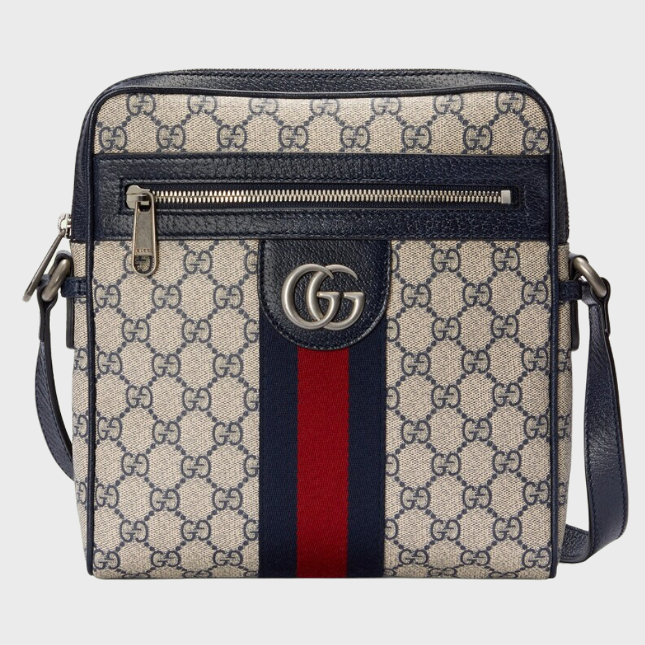 กุชชี่👜Gucci Ophidia-GG messenger bag ผู้ชาย/กระเป๋าสะพายไหล่/กระเป๋า ...