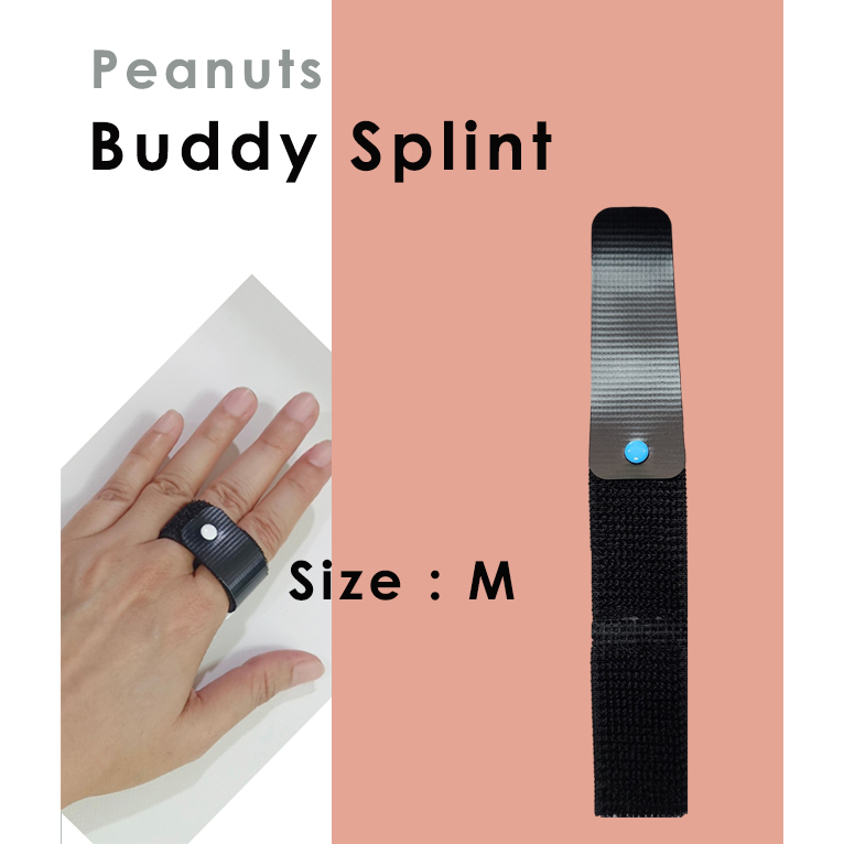 ดามนิ้วคู่ Peanuts Buddy Splint อุปกรณ์ดามนิ้วคู่ บาดเจ็บที่นิ้วมือและ ...