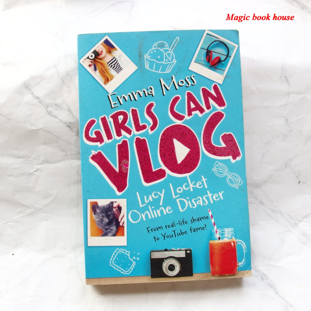 GIRLS CAN VLOG : หนังสือ Chapter book ภาษาอังกฤษ (มือสอง) ปกอ่อน ขนาด ...