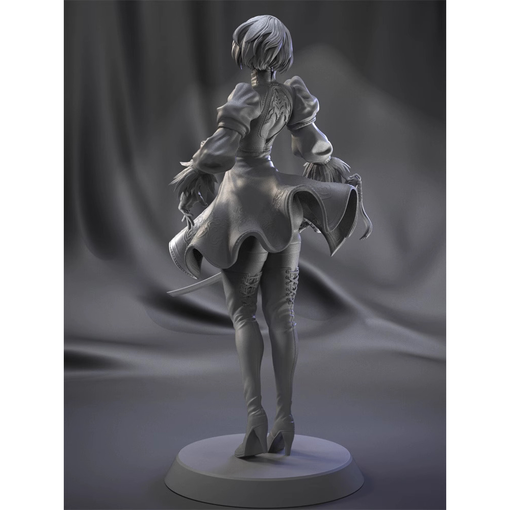 [โมเดลไม่ทำสี] 【Miss 2B NieR:Automata high-precision version】 3D ...