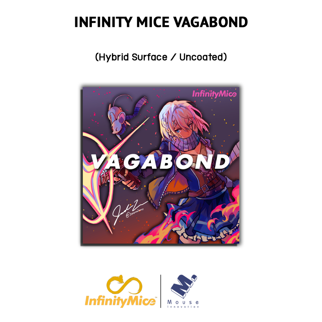 แผ่นรองเมาส์ Infinity Mice รุ่น Vagabond (Uncoated) | Shopee Thailand