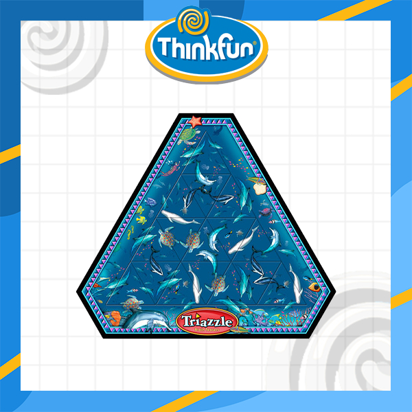 Triazzle Puzzle : Dolphins (Thinkfun สินค้าลิขสิทธิ์แท้) | Shopee Thailand
