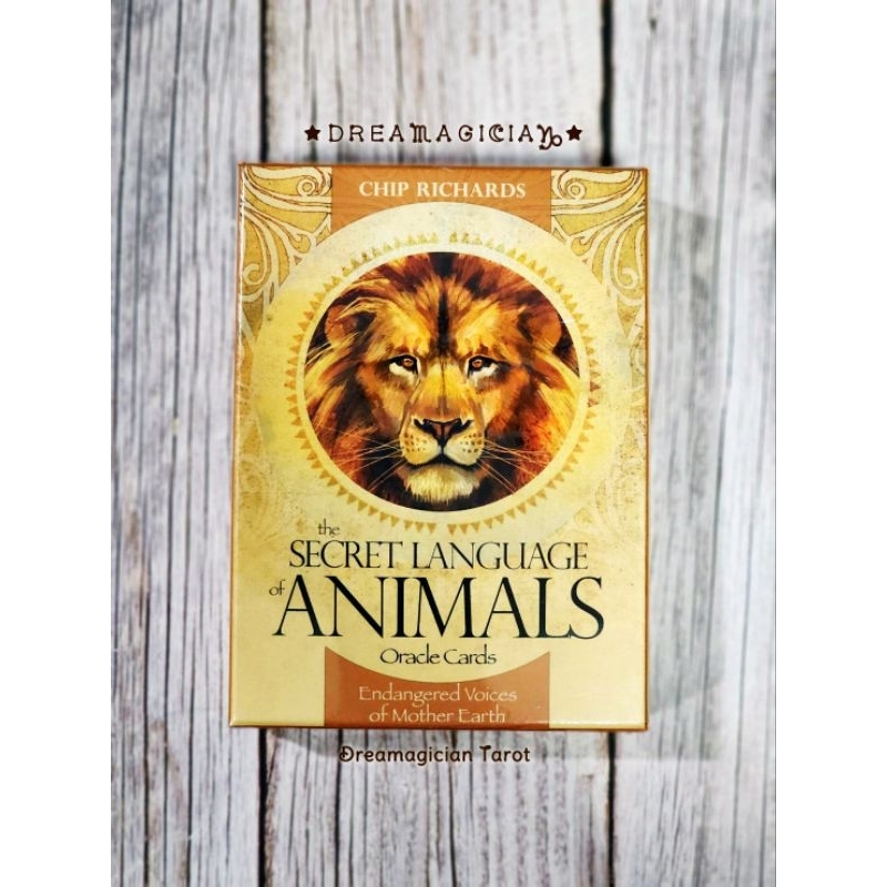The Secret Language of Animals Oracle ไพ่ออราเคิลแท้ลดราคา ไพ่ยิปซี ไพ่ ...