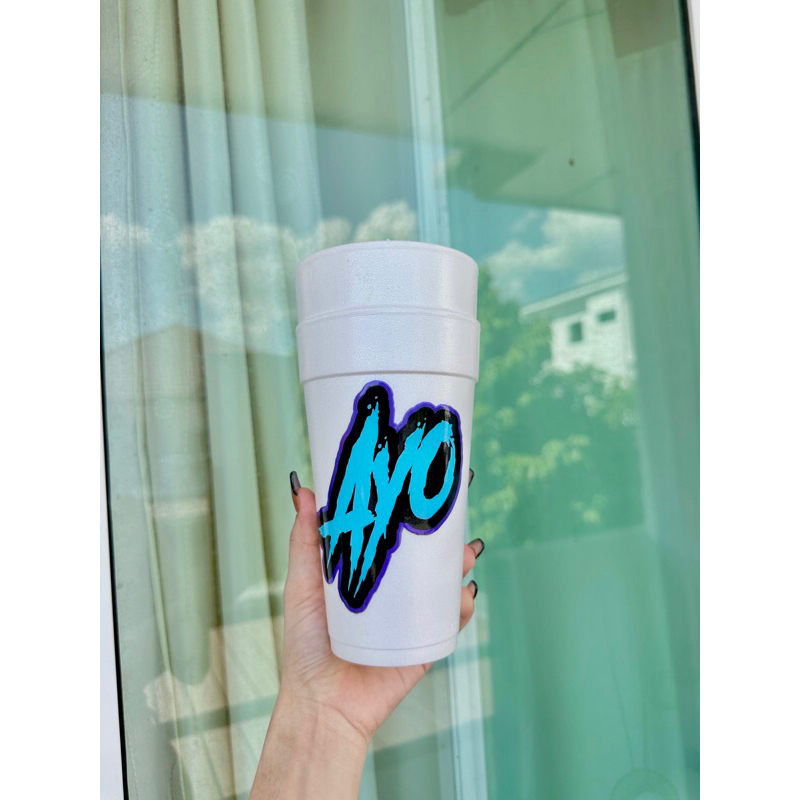 แก้ว Ayo lean ดับเบิ้ลคัพ แก้วโฟมนำเข้าจากอเมริกาลิขสิทธิ์แท้ | Shopee ...