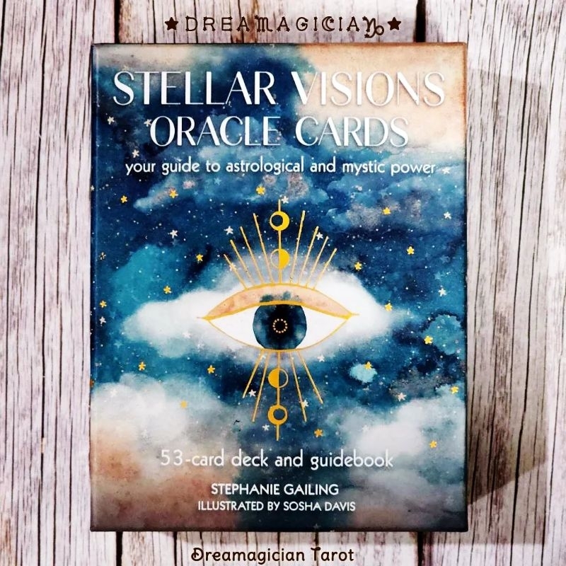 Stellar Visions Oracle Cards ไพ่ออราเคิลโหราศาสตร์สากล ไพ่แท้ลดราคา ไพ่ยิปซี ไพ่ทาโร่ต์ ไพ่ออรา ...