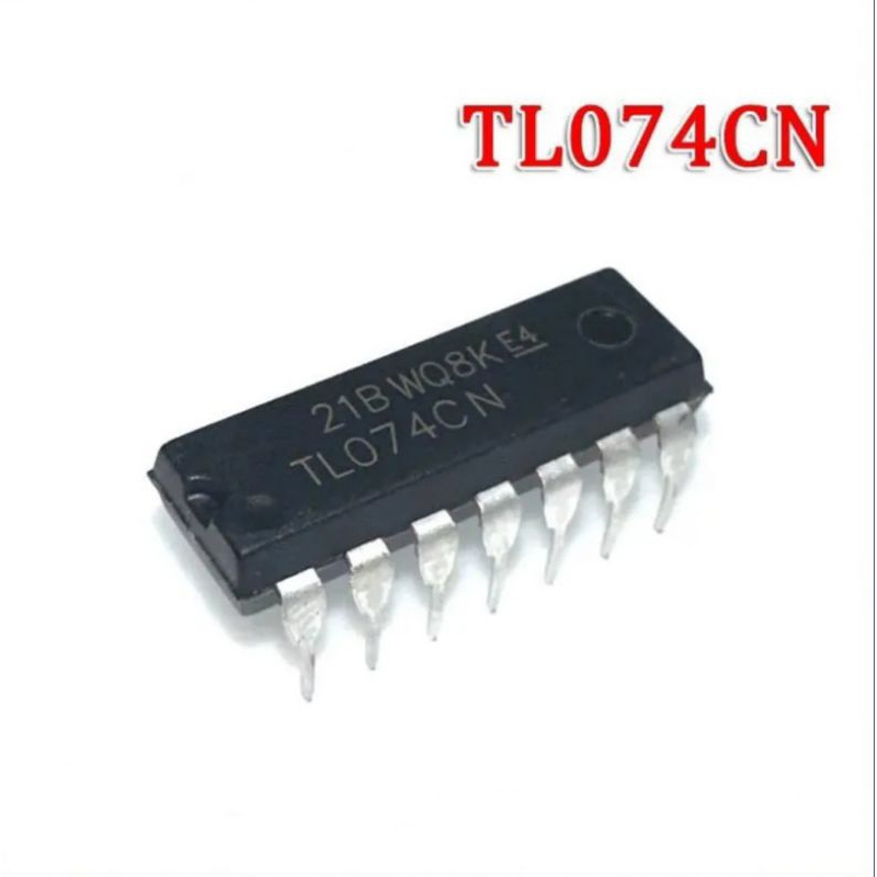 1Pcs TL074 TL074CN DIP TL084 TL084CN DIP-16 GENERAL PURPOSE J-FET﻿QUAD OP-AMP | Shopee Thailand