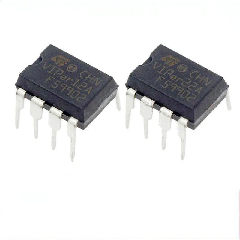 1Pcs VIPer12A VIPer22A DIP-8 Power Management IC AC - DC converter ...