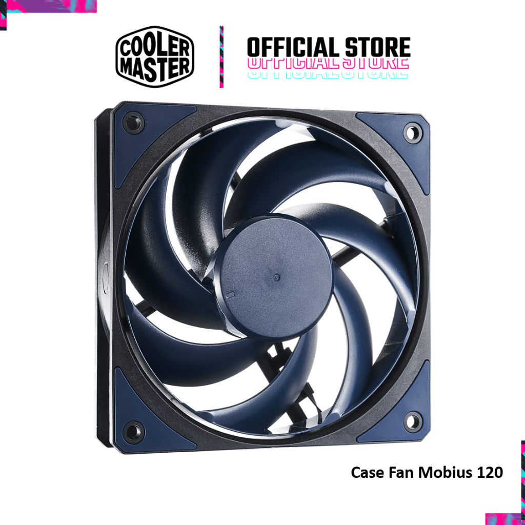 Cooler Master Case Fan Mobius 120 (MFZ-M2NN-21NPK-R1) | Shopee Thailand