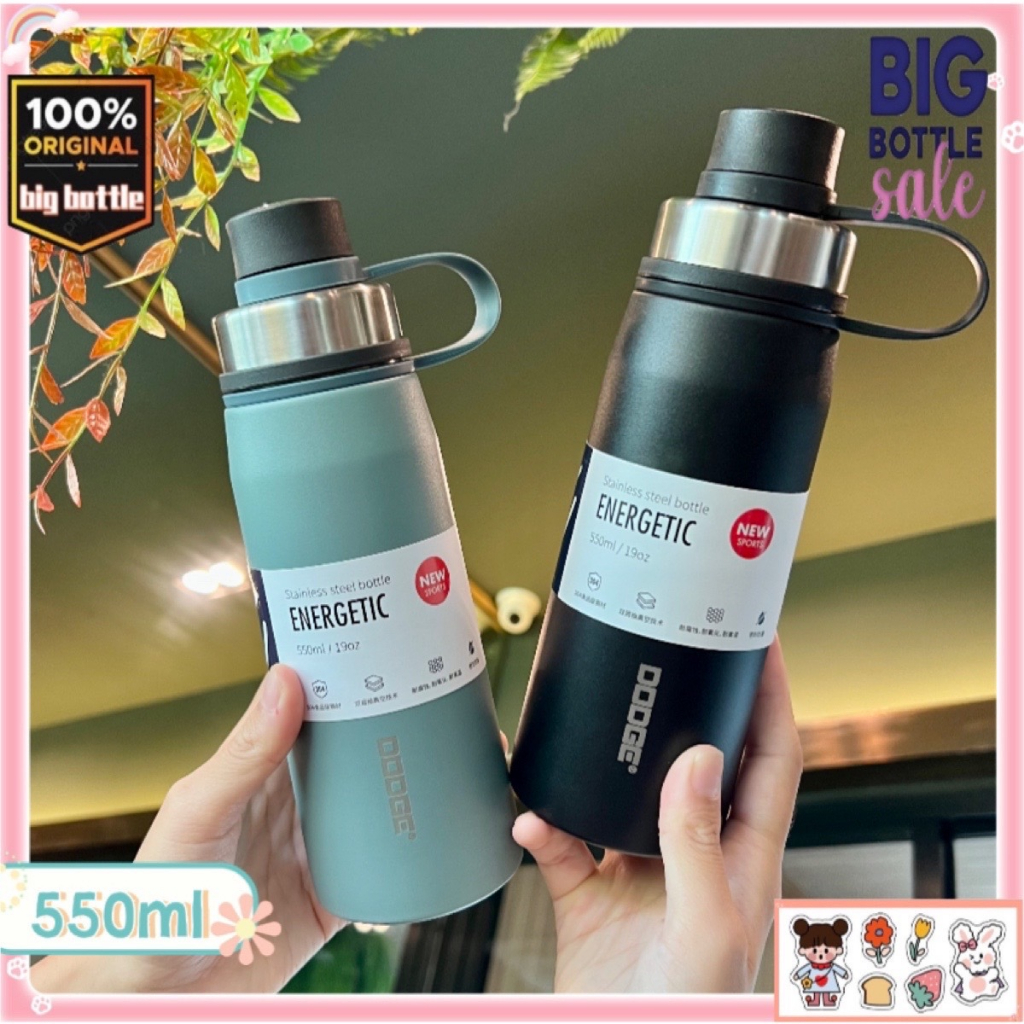 DB-20715 กระบอกน้ำ กระบอกน้ำสแตนเลส ขวดน้ำพกพา กระบอกน้ำเก็บอุณหภูมิ สแตนเลส304 กระติกน้ำ550Ml ...