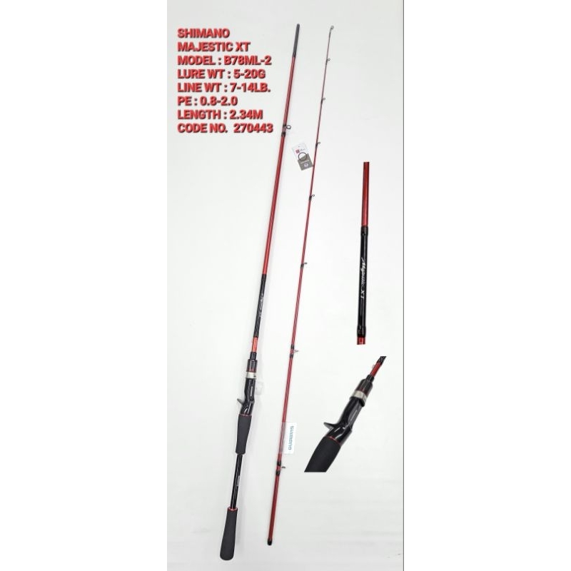 2022*SHIMANO MAJESTIC XT มีให้เลือกใช้หลายเวท ของแท้100% | Shopee Thailand