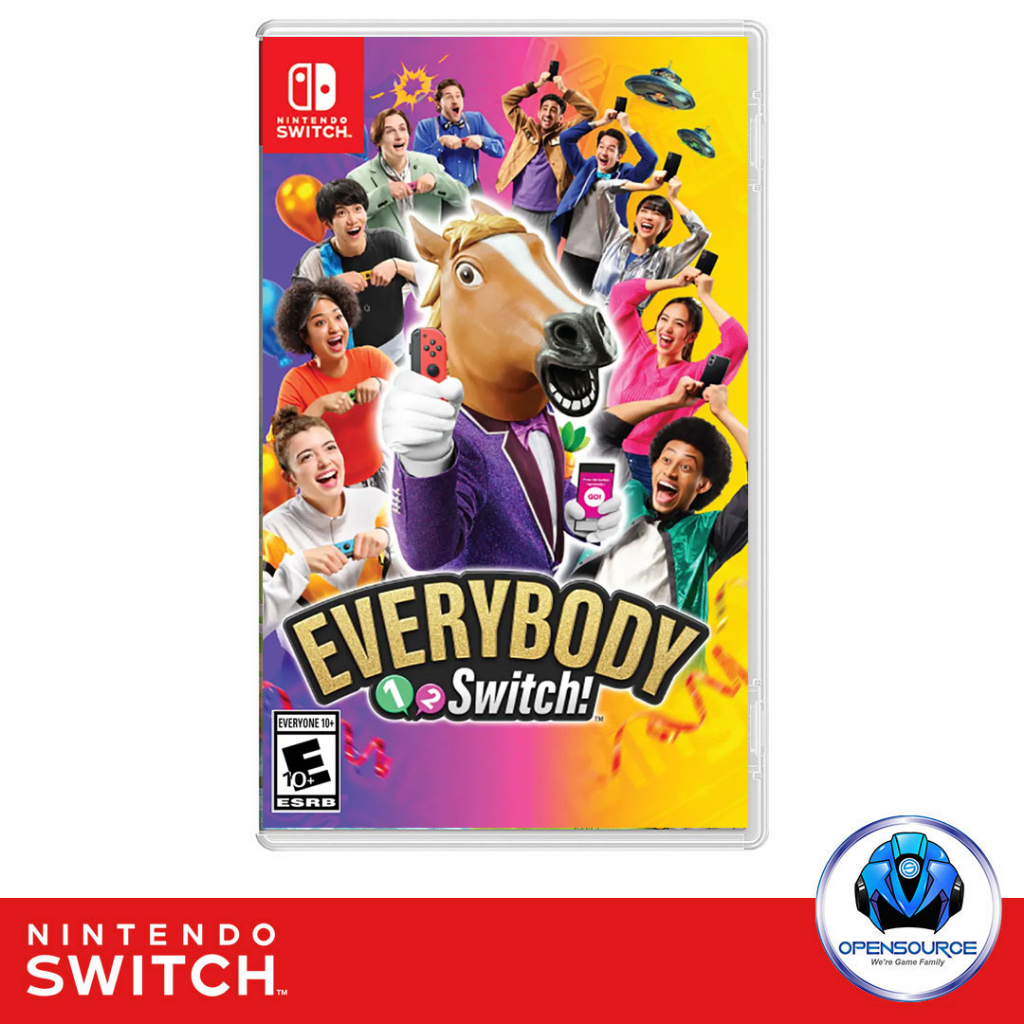 [พร้อมส่ง]Nintendo: Everybody 1-2-Switch (US ASIA) - Nintendo Swtich ...