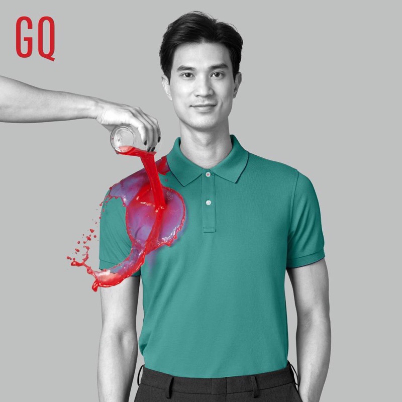 [มือสอง] GQ Perfect Polo เสื้อสะท้อนน้ำ โปโลที่ดีที่สุด ในราคาสุดถูก ...