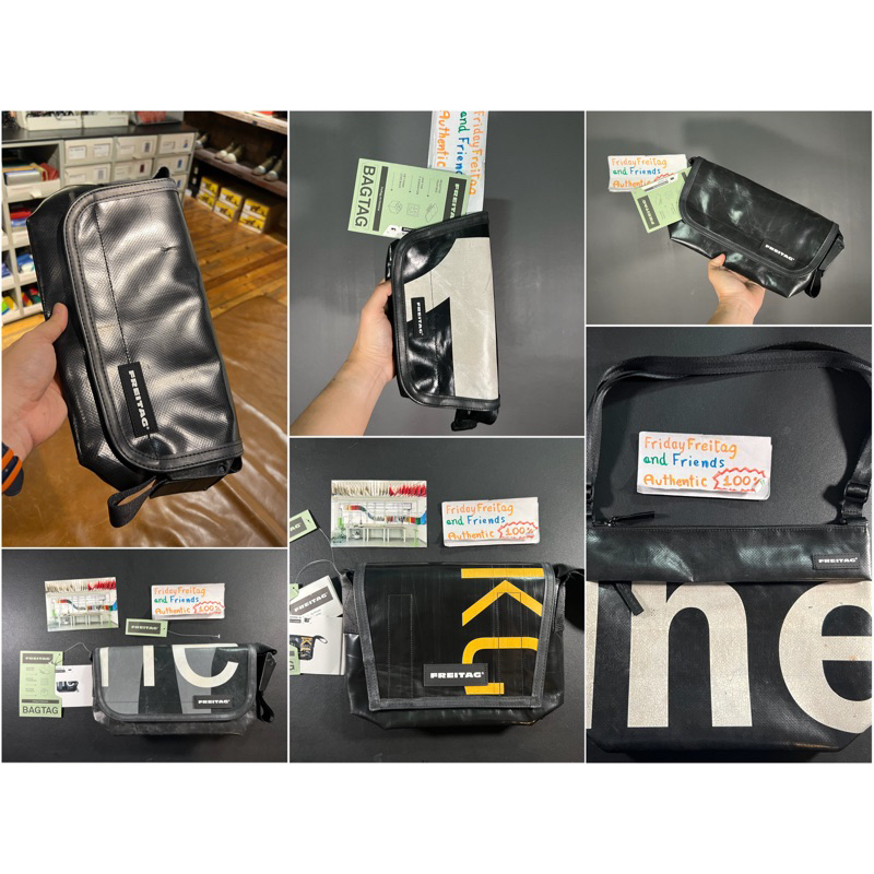 💯เติมของใหม่เสมอ! Freitag Black Collection สีดำ มือ 1 ทุกรายการ Hawaii ...