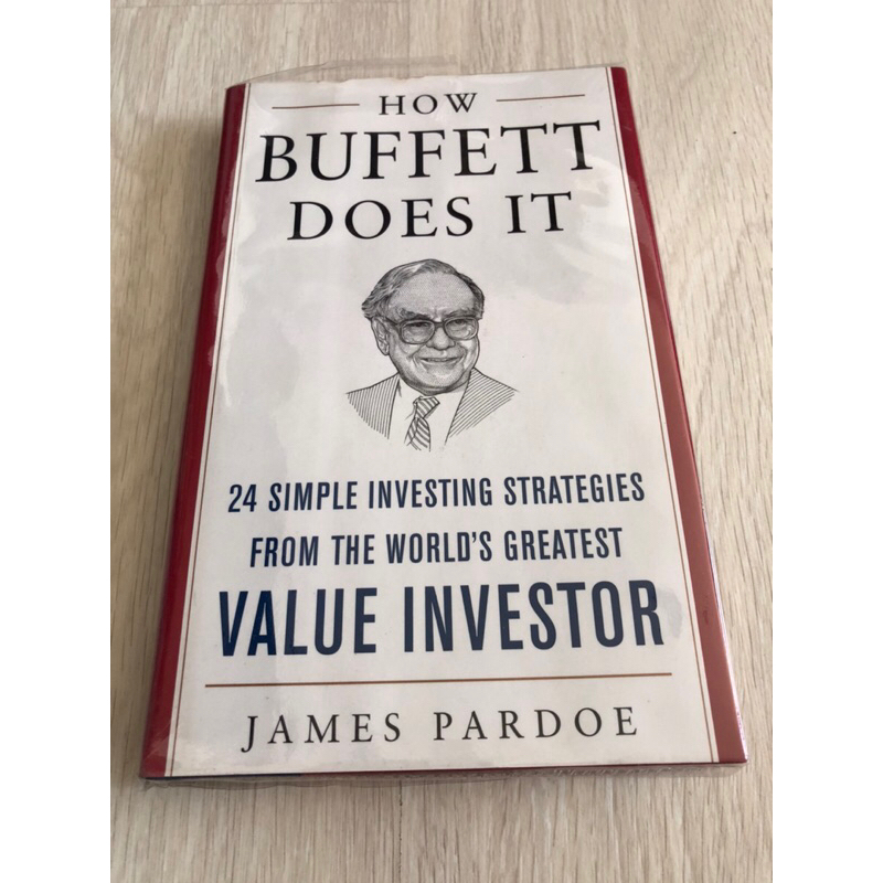 How Buffett Does It ( First Edition) Hard cover / James Pardoe | Shopee ...