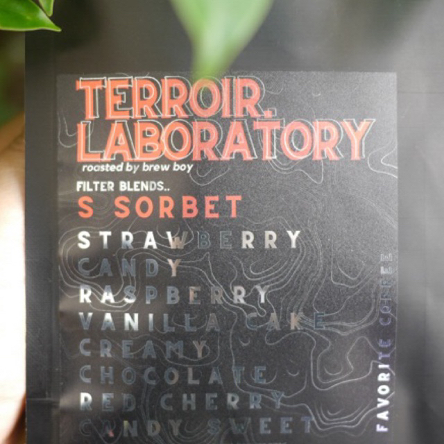 " NEW S Sorbet" [Terroir Laboratory ] - Strawberry candy, Raspberry ...