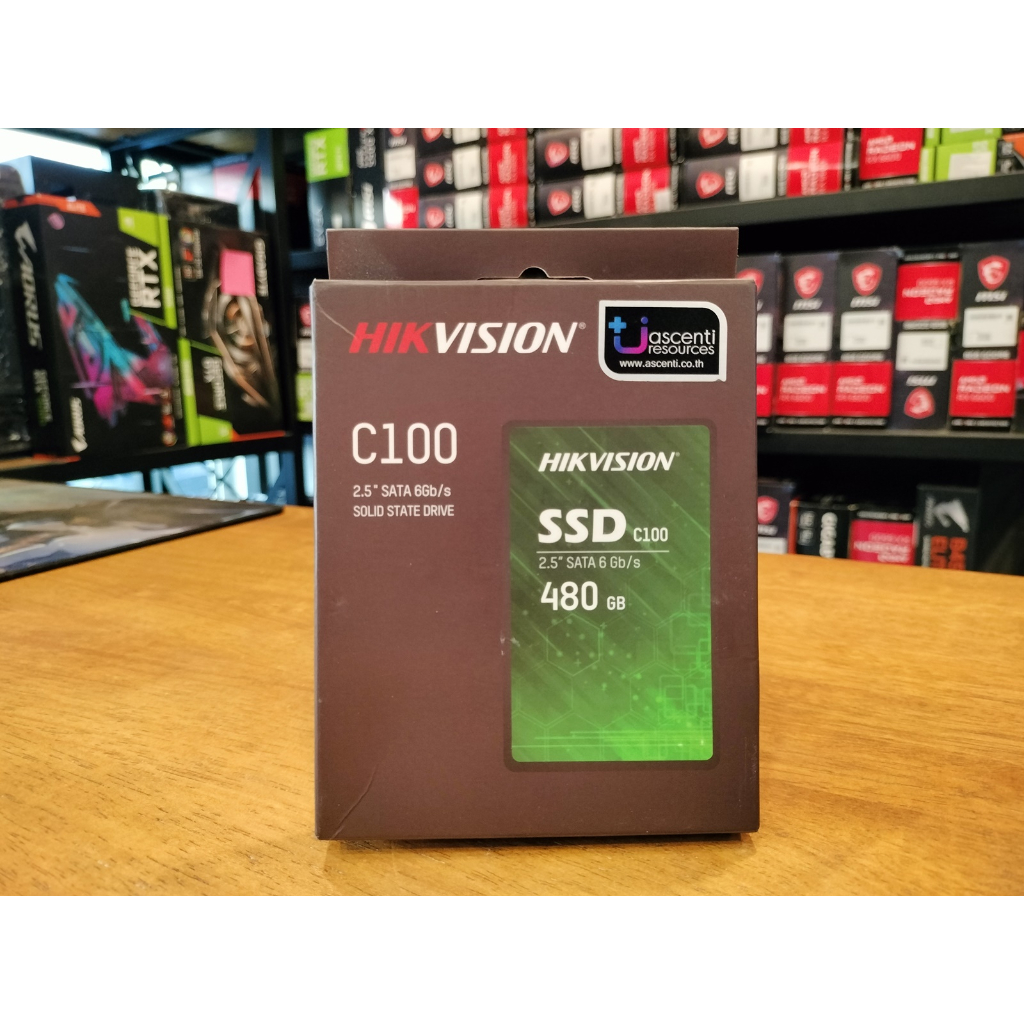 SSD (เอสเอสดี) HIKVISION C100 (SSD-HIK-C100480GB) 480 GB | Shopee Thailand
