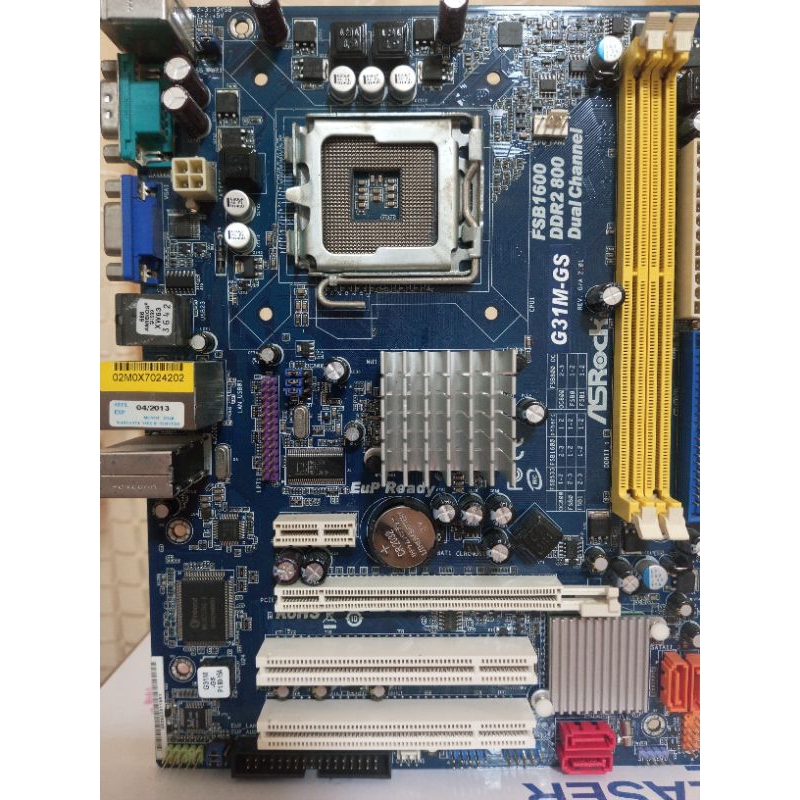 Mainboard 775 DDR2 ASROCK G31M-GS | Shopee Thailand