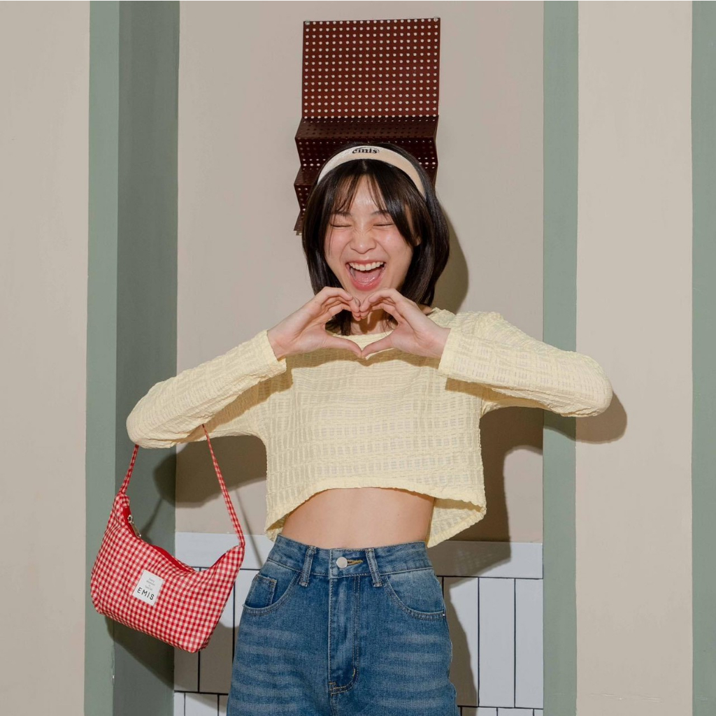 Kimmame - เสื้อ รุ่น Emma Crop Top 3 สี | Shopee Thailand